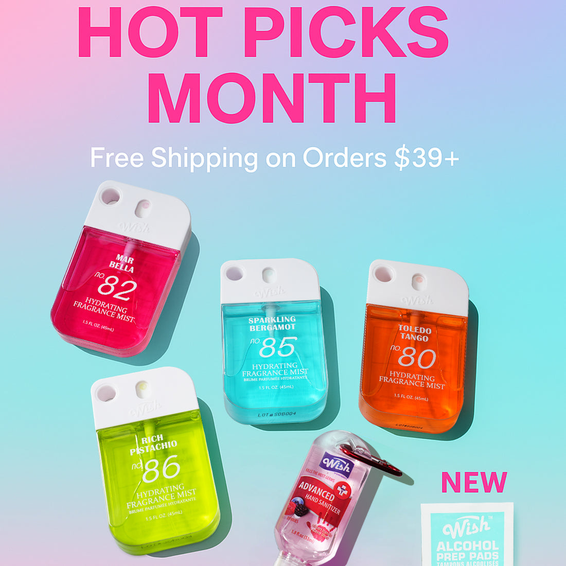 WISHCARE Spray Hand Sanitizer|Effortless Disinfection Anytime,Anywhere ...