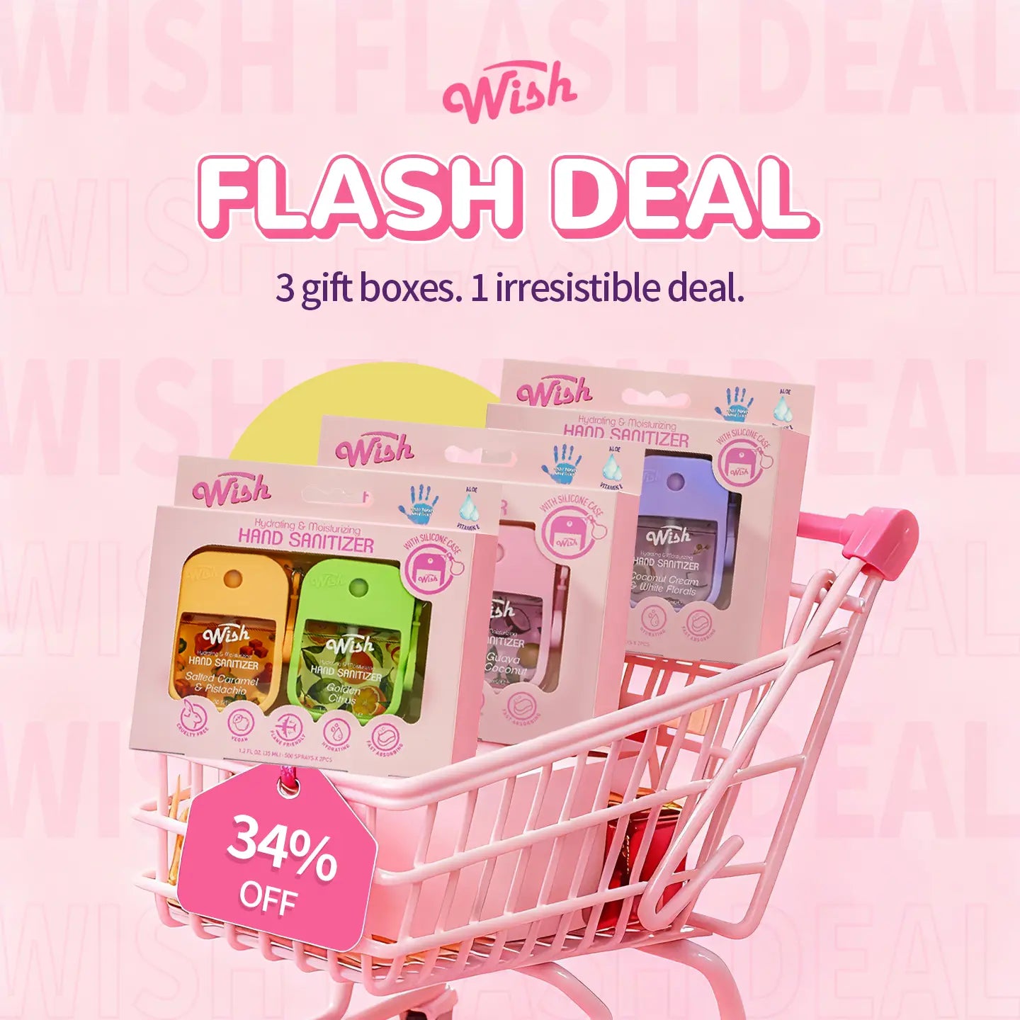 Wish Spray Hand Sanitizer| Effortless Disinfection Anytime & Anywhere ...