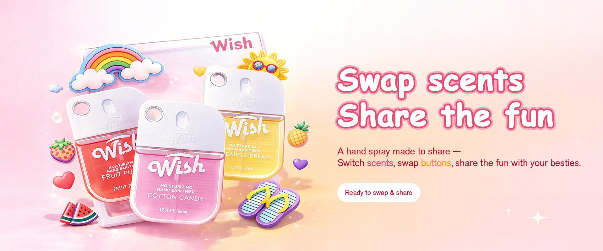 Wish Spray Hand Sanitizer| Effortless Disinfection Anytime & Anywhere ...